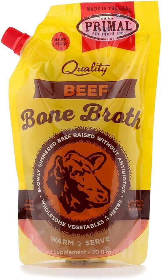 Primal Beef Bone Broth 20 oz | The Urban Canine