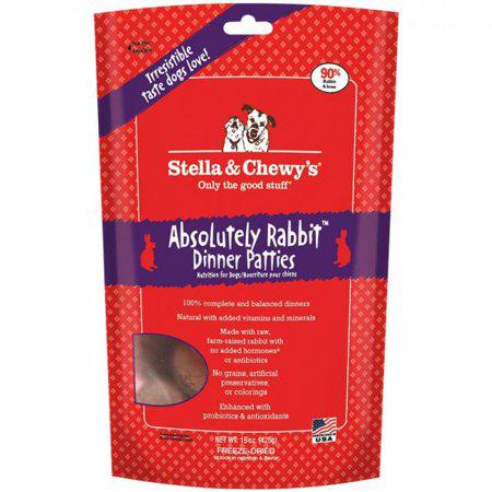 Stella & Chewy's Freeze-Dried Rabbit Patties | The Urban Canine